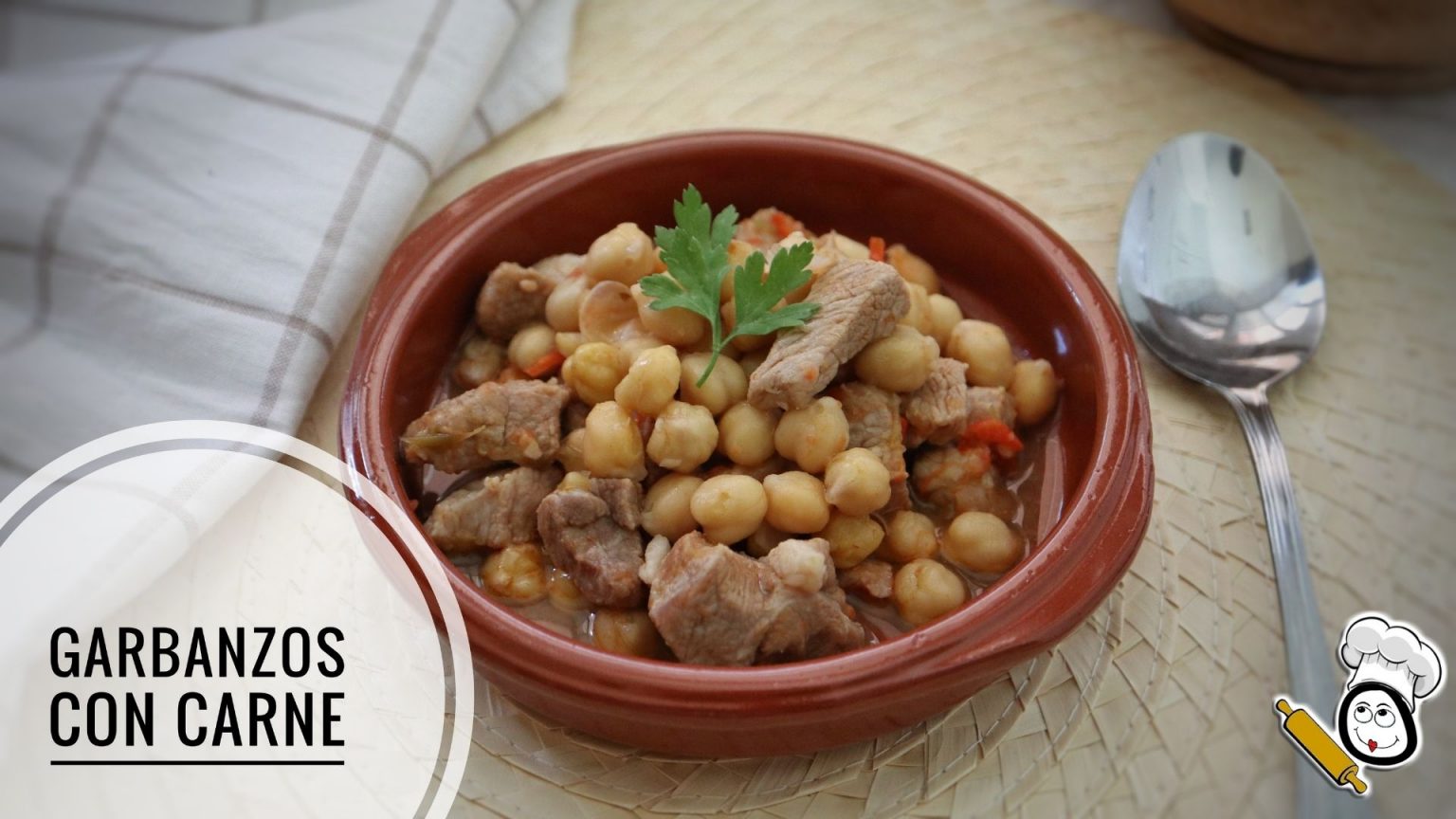 1️⃣ Garbanzos con Carne de Ternera Thermomix ® 【 Receta Fácil Yococino
