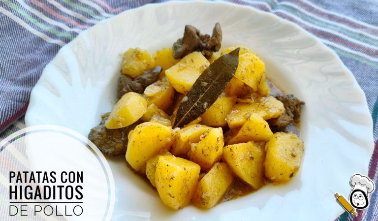 1️⃣ Patatas con Higadito de Pollo Receta Casera Tradicional ~ Yococino